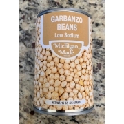 Michigan Made Garbanzo Beans, Canned: Calories, Nutrition Analysis ...