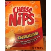 Nabisco Cheese Nips,Cheddar: Calories, Nutrition Analysis & More ...