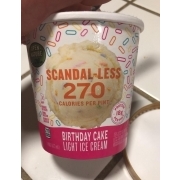 Open Nature Scandal-less Light Ice Cream, Birthday Cake: Calories ...