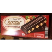 Choceur Roasted Dark Hazelnut Chocolate: Calories, Nutrition Analysis ...