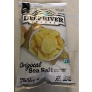 Deep River Snacks Potato Chips, Kettle Cooked, Original, Sea Salt ...