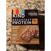 Kind Breakfast Protein Bar, Almond Butter: Calories, Nutrition Analysis ...