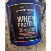 BodyTech Chocolate Flavor whey Tech Protein Powder: Calories, Nutrition ...