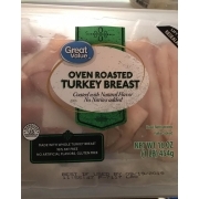 Great Value Oven Roasted, Turkey Breast: Calories, Nutrition Analysis ...