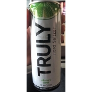 Truly Hard Seltzer, Lime: Calories, Nutrition Analysis & More | Fooducate