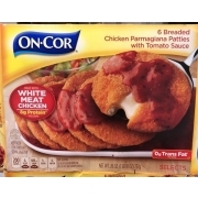 On-Cor Chicken Parmagiana, Breaded, with Tomato Sauce, Family Size ...