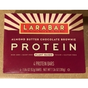 Larabar Protein Bars, Almond Butter Chocolate Brownie: Calories ...