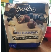 Trufru Whole Blueberries, White & Dark Chocolate: Calories, Nutrition ...