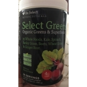 Rx Select Greens & Superfoods, Organic: Calories, Nutrition Analysis ...