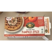 Nature's Path Organic Waffles, Pumpkin Spice: Calories, Nutrition ...