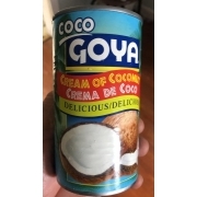 Goya Cream Of Coconut: Calories, Nutrition Analysis & More | Fooducate