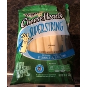 Frigo Cheese Heads Superstring, Natural String Cheese: Calories ...