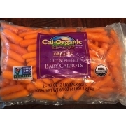 Cal-Organic Farms Baby Carrots, Cut & Peeled: Calories, Nutrition ...