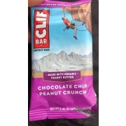 Clif Energy Bar, Chocolate Chip Peanut Crunch: Calories, Nutrition ...