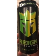 Reign Body Fuel, Sour Apple: Calories, Nutrition Analysis & More ...