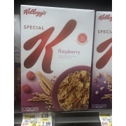 Kellogg's Special K, Cereal, Raspberry: Calories, Nutrition Analysis ...