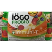Iogo Probio Immuni-T Yogurt, Variety Pack: Calories, Nutrition Analysis ...