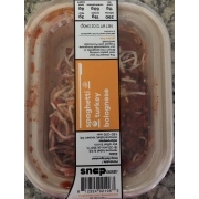 Snap Spaghetti And Turkey Bolognese: Calories, Nutrition Analysis ...