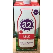 A2 Whole Milk: Calories, Nutrition Analysis & More | Fooducate