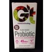 Genesis Today Plant Based Probiotic, Dietary Supplement: Calories ...