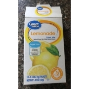 Great Value Lemonade Drink Mix: Calories, Nutrition Analysis & More ...
