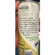 Phocus Naturally Energizing Sparkling Water: Calories, Nutrition ...