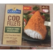 Gorton's Cod Fillets, Crunchy Panko Breadcrumbs: Calories, Nutrition ...