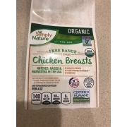 Simply Nature Chicken Breasts: Calories, Nutrition Analysis & More ...