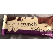 Power Crunch Protein Energy Bar, Triple Chocolate: Calories, Nutrition ...