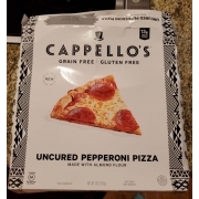 Cappello's Uncured Pepperoni Pizza: Calories, Nutrition Analysis & More ...