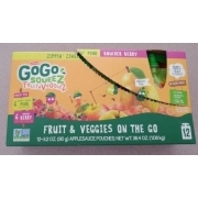 GoGo Squeeze Applesauce pouches, Fruit & Veggies on the Go, Variety ...