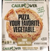 Caulipower Pizza, Cauliflower Crust, Three Cheese: Calories, Nutrition ...
