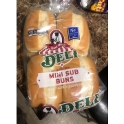 Aunt Millie's Buns, Mini Sub: Calories, Nutrition Analysis & More ...