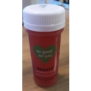 So Good So You Cold Pressed Juice, Beauty Probiotic Shot: Calories ...