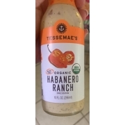 Tessemae's Habanero Ranch Dressing: Calories, Nutrition Analysis & More ...
