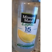 Minute Maid Light Lemonade: Calories, Nutrition Analysis & More | Fooducate