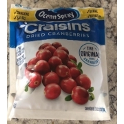 Ocean Spray Craisins Dried Cranberries: Calories, Nutrition Analysis ...