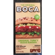 Boca Meatless Burgers, Vegan: Calories, Nutrition Analysis & More ...
