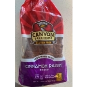 Canyon Bakehouse Bread, Cinnamon Raisin: Calories, Nutrition Analysis ...