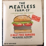 The Meatless Farm Co 2 Meat Free Burgers: Calories, Nutrition Analysis ...