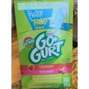 Yoplait Go Gurt, Strawberry, Mixed Berry Flavor: Calories, Nutrition Analysis & More | Fooducate