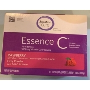 Signature Care Essence C, Raspberry, Dietary Supplement: Calories ...