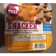 Savvy Snax Snacker: Calories, Nutrition Analysis & More | Fooducate