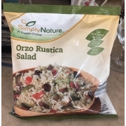 Simply Nature Salad, Orzo Rustica: Calories, Nutrition Analysis & More ...