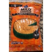 Kroger Cheese, Cheddar, Mild, Shredded: Calories, Nutrition Analysis ...