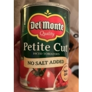 Del Monte Tomatoes, Diced: Calories, Nutrition Analysis & More | Fooducate