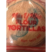 Mas Y Mas Flour Tortillas: Calories, Nutrition Analysis & More | Fooducate