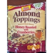 Good Sense Almond Toppings, Seasoned Sliced Almonds, Honey Roasted With ...