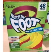 Fruit By The Foot Fruit Rolls Variety Pack, Strawberry Splash: Calories ...