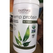 Nutiva Protein Powder, Hemp Protein, Hi-Fiber: Calories, Nutrition ...